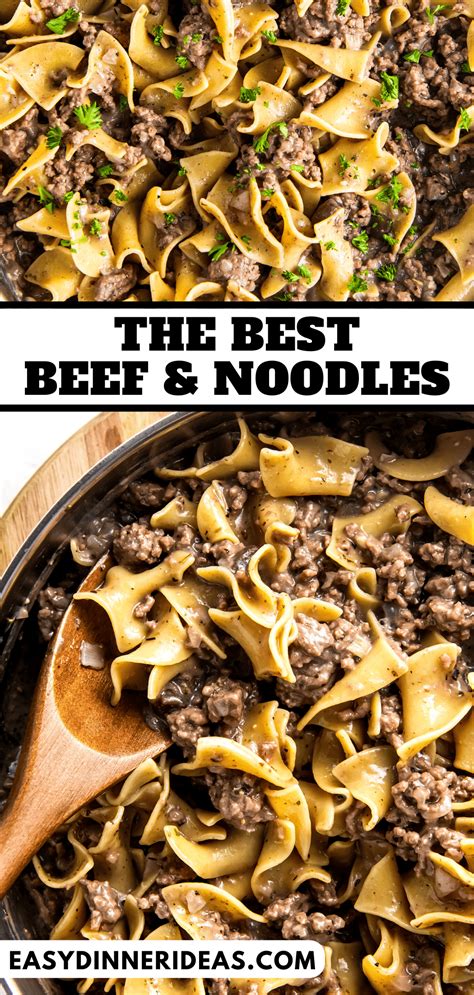 Noodles And Ground Beef Recipe Artofit