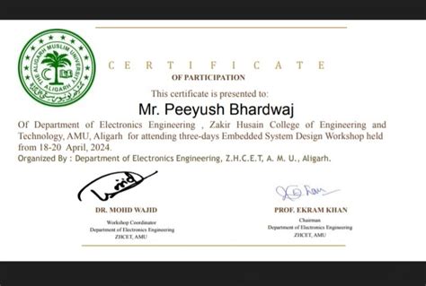 peeyush bhardwaj on linkedin embeddedsystems microcontrollers amu continuouslearning