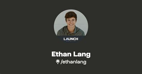 Ethan Lang Instagram Tiktok Linktree