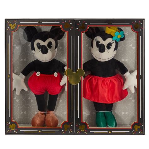 Mickey And Minnie Mouse Dolls Mickey Mouse And Minnie Mouse Plush
