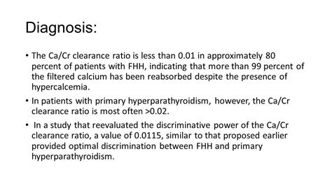 Diagnosis Of Familial Hypocalcemia Hypercalcemia Medizzy