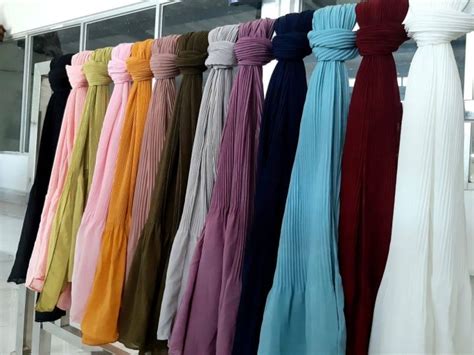 pashmina plisket | Lazada Indonesia