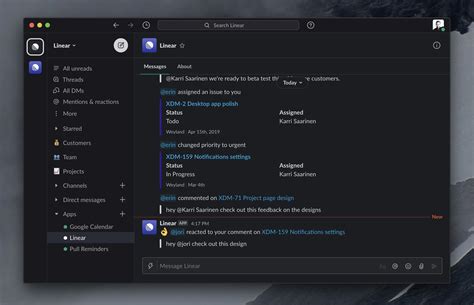personal slack notifications