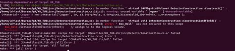 g4multifunctionaldetector particles track event run and biasing