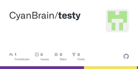 Testy Chapters Chapter1 Md At Master · Cyanbrain Testy · Github