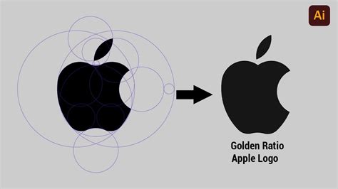 Golden Ratio Of Apple Logo Design Talk