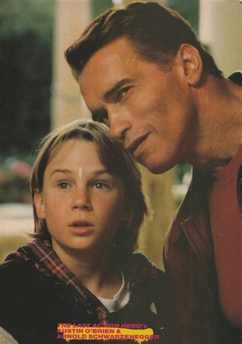 Austin Obrien Arnold Schwarzenegger Teen Magazine Pinup Clipping Teen