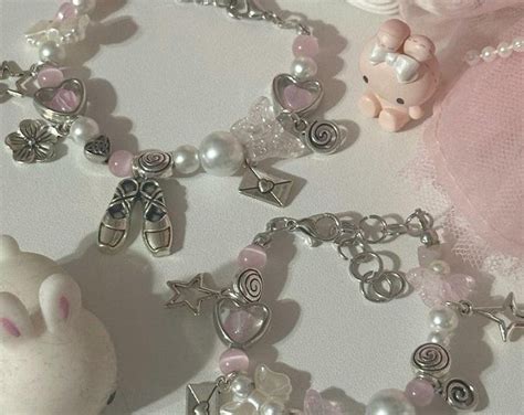 My Melody Flat Inspired Friendship Bracelets Etsy