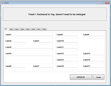 Vb Net Enlarge Form Controls When The Maximize Button Is Clicked