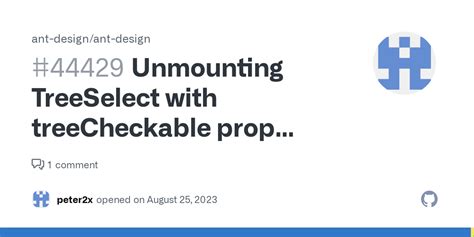 Unmounting Treeselect With Treecheckable Prop Causes State Update On