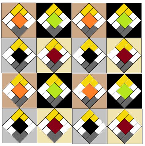 The Side Eye Quilt Pattern Digital Download