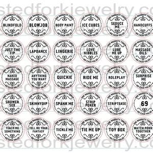 Adult Activity Tokens Naughty Tokens Jar Valentines Anniversary Dates Couples Gift Wedding Gift