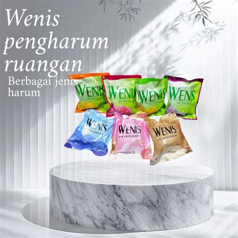Jual Pengharum Ruangan Wenis Mobil Dan Rumah Berbagai Jenis Aroma Per Pcs Shopee Indonesia