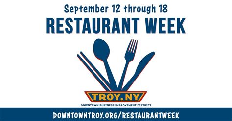 Troy Restaurant Week Rtroy