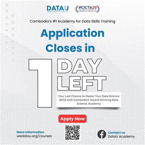 Datau ⌛️only 1 Day Left To Apply For Datau Data Science Program 2024