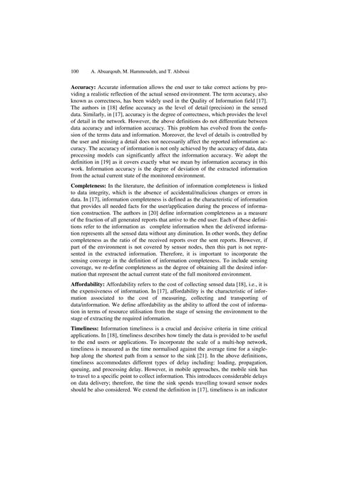 an overview of information extraction from mobile wireless sensor