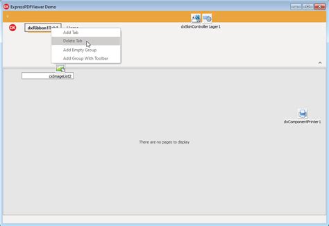 How To Create A Ribbon Or Toolbar Ui For Your Pdf Viewer Application Vcl Devexpress