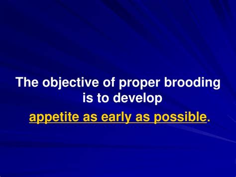 Ppt Brooding Management Powerpoint Presentation Free Download Id