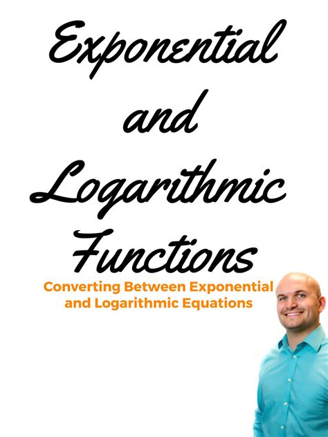 jp master converting between exponential and logarithmic
