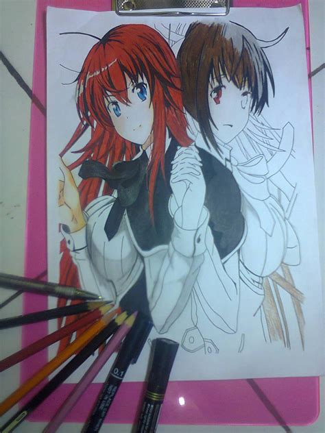 Rias Akeno By Naomiatsuko On Deviantart