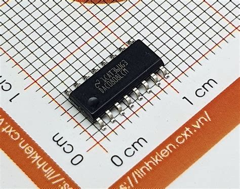 CXT Từ ý tưởng đến sản phẩm DAC0808LCMX NOPB DAC0808 IC DAC 8BIT A OUT 16SOIC