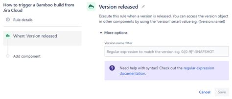 How To Trigger A Bamboo Build From Jira Cloud Tmc Application