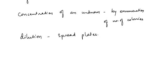 SOLVED You Are Trying To Determine The Number Of Bacteria In A Water Sample But There Are Too