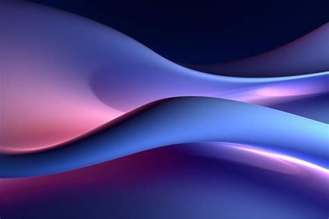 Premium Ai Image Abstract Wavy Art Background Ai Generative