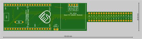 Github Wagi Coding Esp32 Breadboard Adapter 25mmboardpindistance