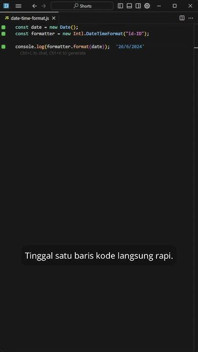 Mudahnya Format Tanggal Di Javascript Dengan Intldatetimeformat Youtube