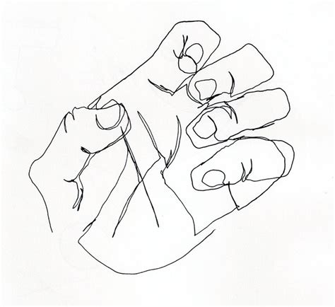 Easy Contour Drawing Examples Dercustom