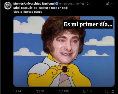 Acciones De Los Memes Se Disparan Tras Equivocación De Javier Milei