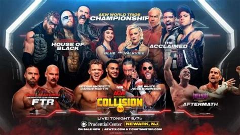 AEW Collision Results: Trios Championship Match