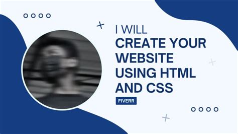 create your website using html and css by itz kavindu fiverr