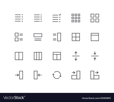 edit ui ux element collection royalty free vector image
