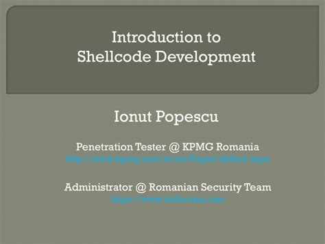 shellcodes