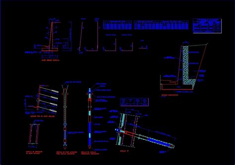 Wall Anchors Dwg Detail For Autocad • Designs Cad