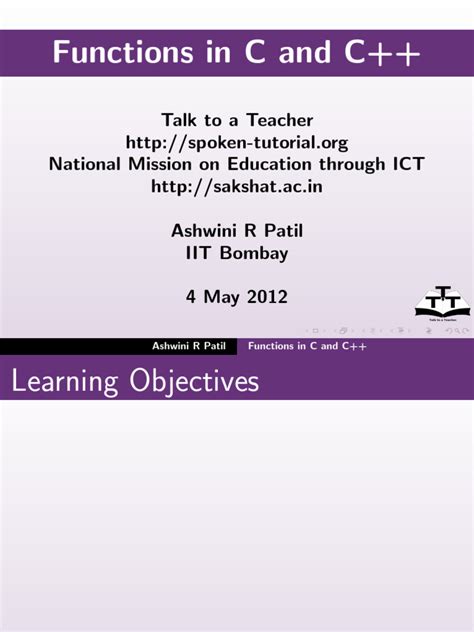 Functions Notes Cpp Pdf Parameter Computer Programming C