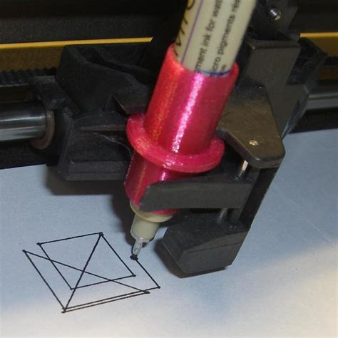 Hp 7475a Plotter Sakura Micron Pen Adapter The Smell Of Molten Projects In The Morning