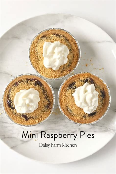 Delicious Mini Raspberry Pies