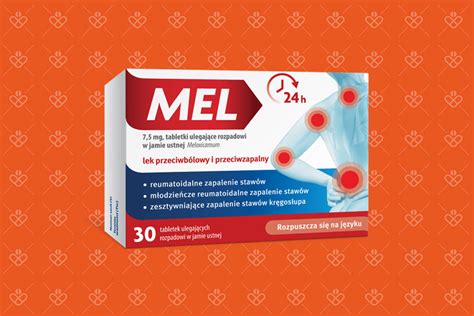 Mel 7,5 mg, tabletki przeciwbólowe na język, 30 sztuk, skład, opinie ...