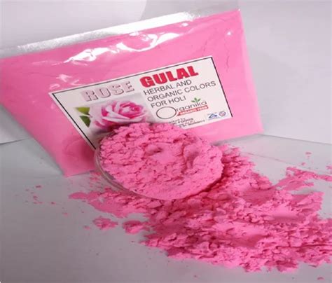 Pink Non Toxic Color Holi Gulal Powder Packaging Type Packet At ₹ 900