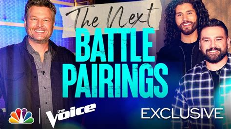 The Next Battle Pairings For Teams Kelly Nick Legend And Blake Are