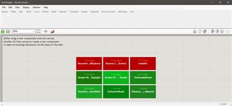 Grasshopper Not Displaying Plug Ins And User Objects Grasshopper