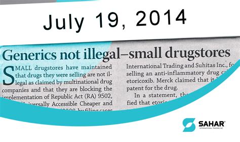 Generics Not Illegal Small Drugstores Sahar Pharma Generics Not Illegal Small Drugstores Sahar Pharma