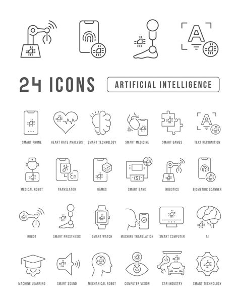 Template New Line Icons 04 9639924 Vector Art At Vecteezy