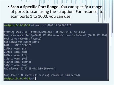 Nmap Project Presentation Unlocking Network Secrets Mastering Port Scanning With Nmap PPTX
