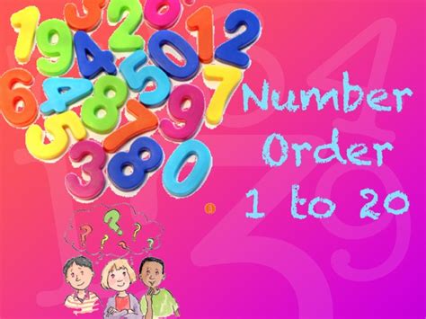 Tinytap Number Order 1 20 Math