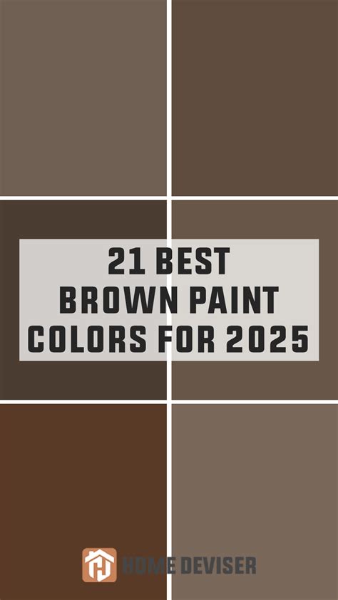21 Best Brown Paint Colors For 2026 Home Deviser