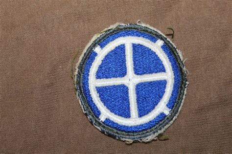 Original Ww2 Us Army 35th Infantry Division Uniform Patch 4885907954